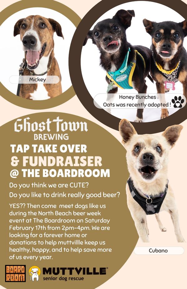 SF Beer Week at The Boardroom | Muttville